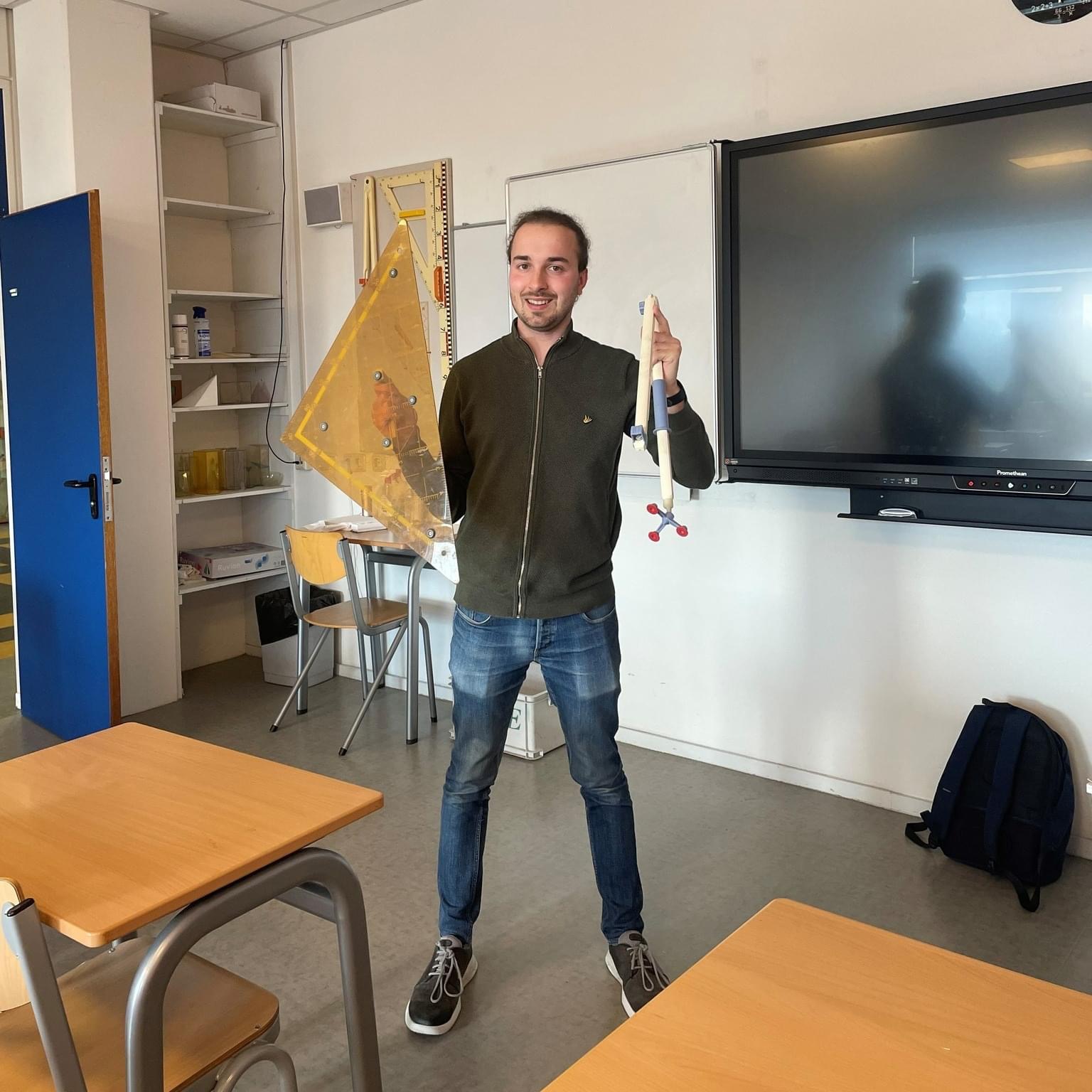 Docent in beeld: meneer Clowting – Scheldemond College